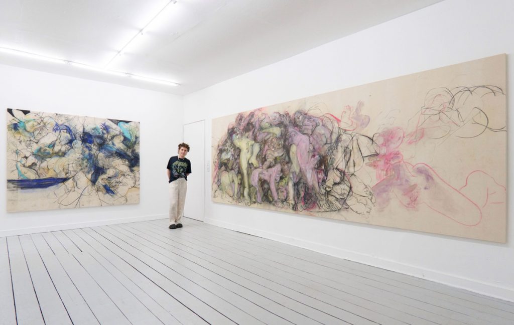 Ellen Antico. Wrestling with Angels | ArtJunk